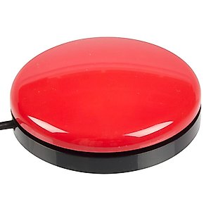 AbleNet Buddy Button Switch Red - Assistive Technology Interactive Switch for Communication and Accessible Play - Product# 57100