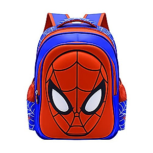 Ogvxcja Kids Cool Boys Backpacks Durable Water Resistant Bookbags Classic Travel backpack Daypack Kindergarten & Preschool Children Bookbag Cartoon Bags(M) Sky Blue