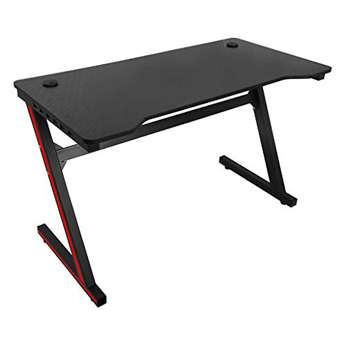 Home Office Computer Gaming Table, Home Office Desktop Computer Desk Study Writing Table Bedroom Laptop Table, Home Office Desk Study Reading Writing Desk PC Laptop Table (Black)