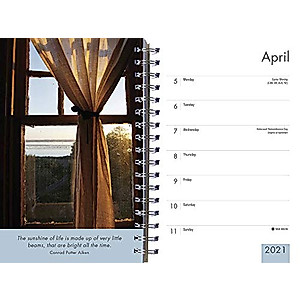 2021 Simplicity Inspirations for a Simpler Life 16-Month Weekly Planner