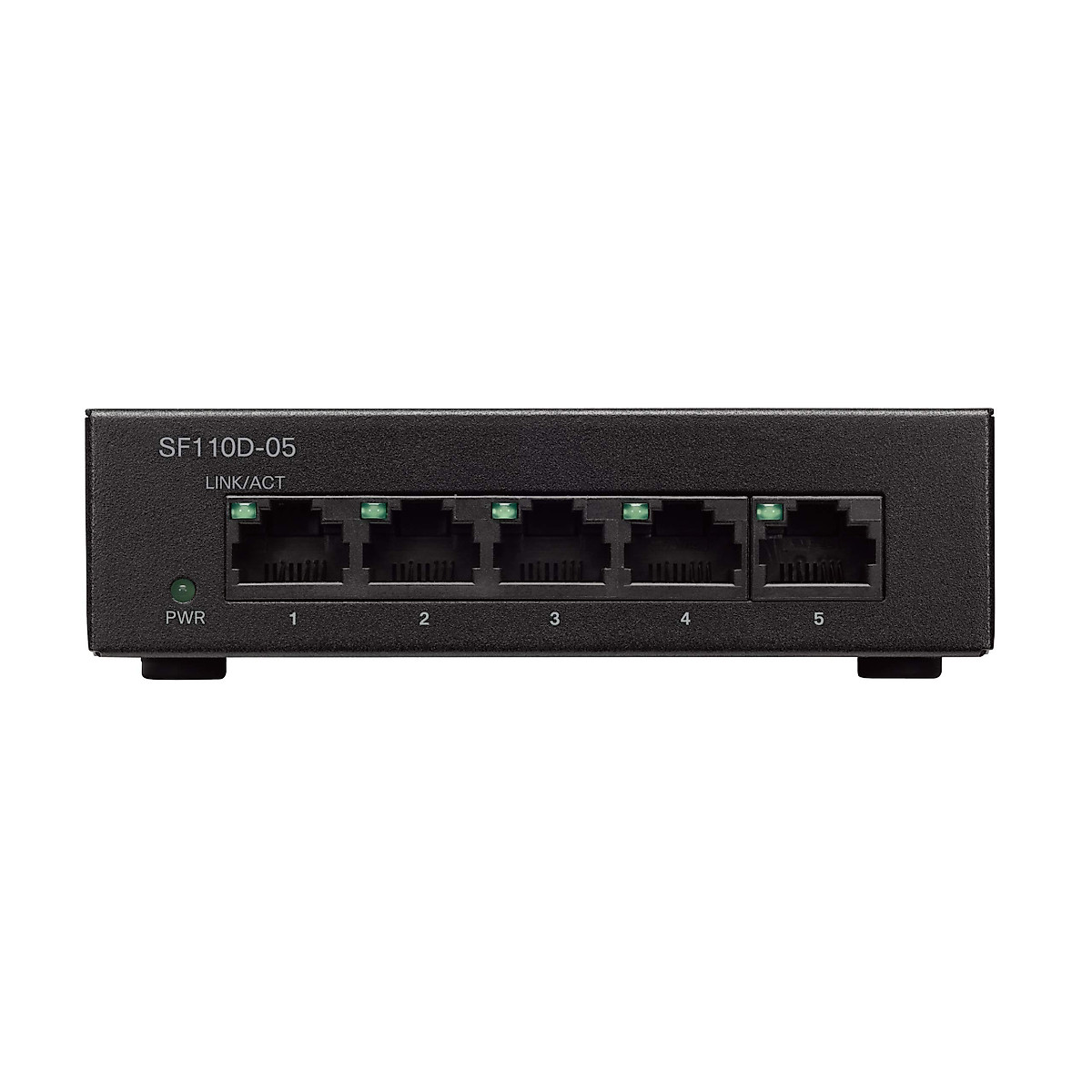 Cisco SF110D-05 Unmanaged Switch | 5 Ports 10/100 | Limited Lifetime Protection (SF110D-05-NA)