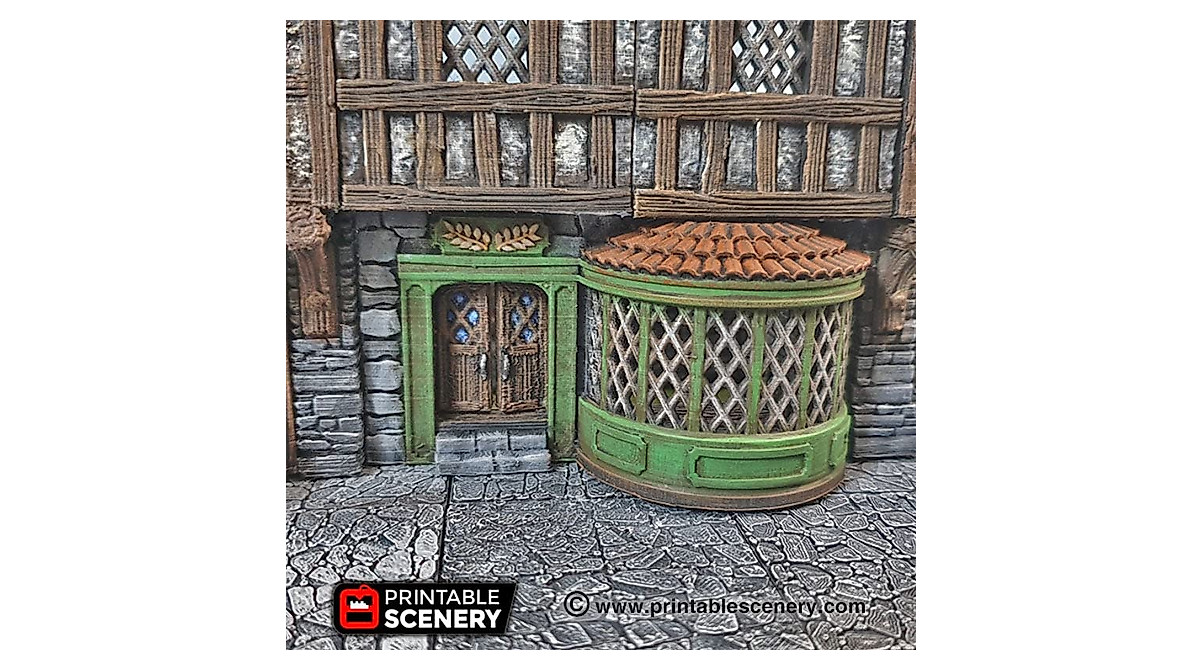 Town Shop Front DnD Terrain - Perfect for Miniatures