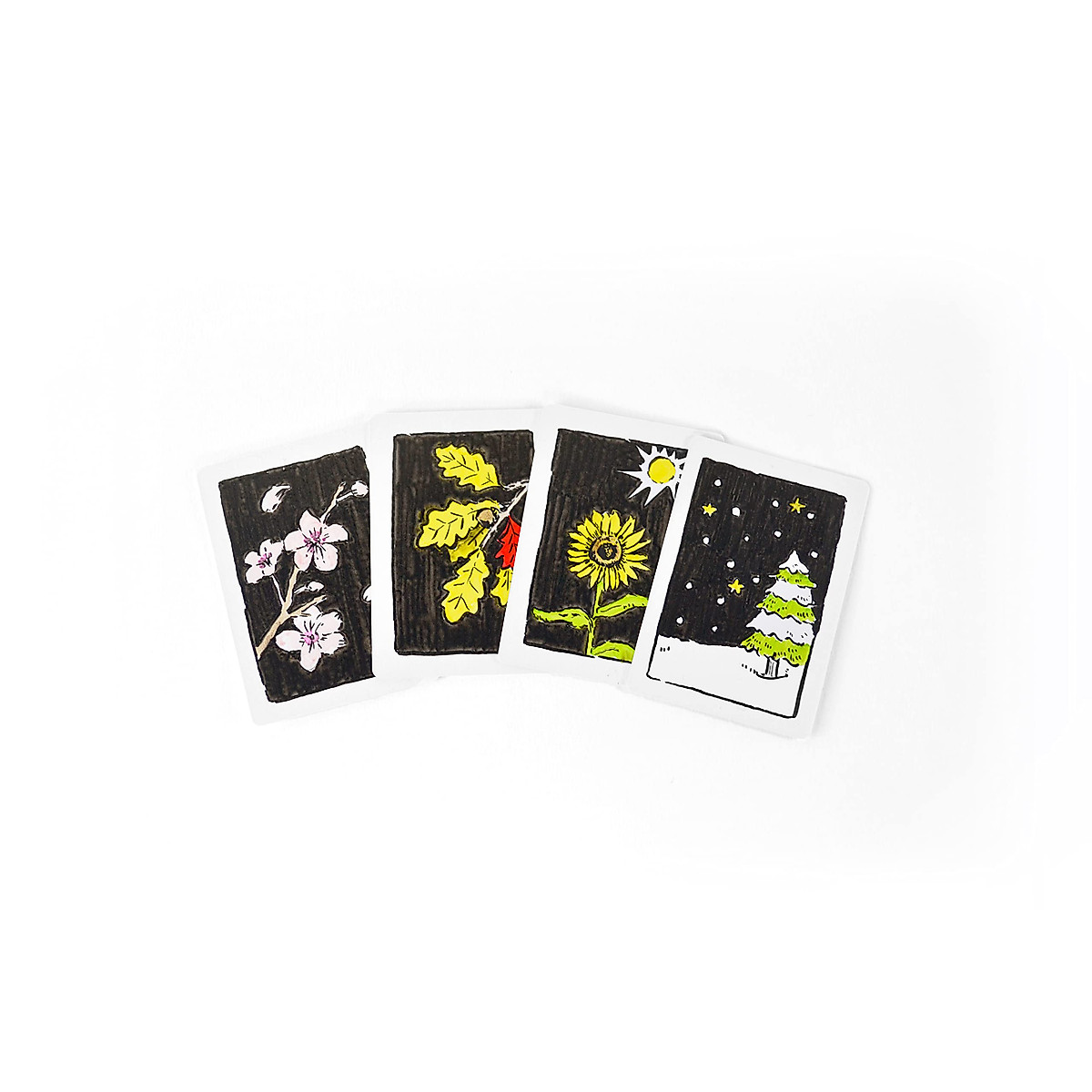 Apostrophe Games Miniature Blank Playing Cards (Matte Finish) 200 Blank Cards, 2.68" x 1.75", Half Size Poker Cards, Flash Cards, Board Game Cards