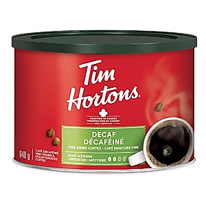 Tim Horton's Decaf, Ground Coffee, 640g {Imported from Canada}