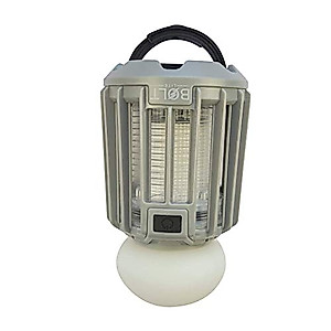 BOLT LITE Camping Lantern + Bug Zapper Mosquito and Fly Killer Rechargeable Portable Light Pest Repellent