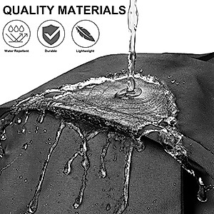 Neurora Lightweight Black Backpack Travel Laptop Backpack for Sports,Work,Security Travel,College.