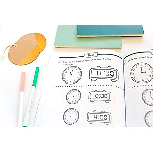 Kindergarten Math Workbook: Kindergarten and 1st Grade Workbook Age 5-7 | Homeschool Kindergarteners | Addition and Subtraction Activities + Worksheets