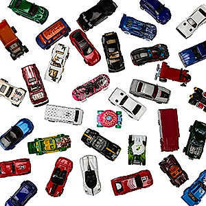 Hot Wheels Basics Black Box, 16 First-Appearance Toy Cars in 1:64 Scale, Possibly Includes a Treasure Hunt Car, Toy for Collectors & Kids 3 Years Old & Older