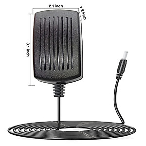 Onerbl New 24V AC/DC Adapter for ProMed 660 ProM-660 Portable Ultrasonic Ultrasound Therapy Massager 24VDC Power Supply Cord Cable PS Wall Home Battery Charger Mains PSU