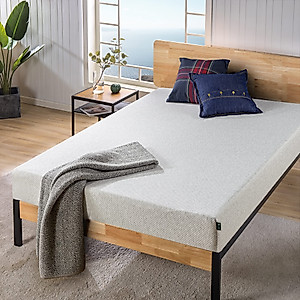 Zinus 8 Inch Ultima Memory Foam Mattress/Pressure Relieving/CertiPUR-US Certified/Bed-in-a-Box, Twin XL & SmartBase Tool-Free Assembly Mattress Foundation / 14 Inch Metal Plat, Twin XL