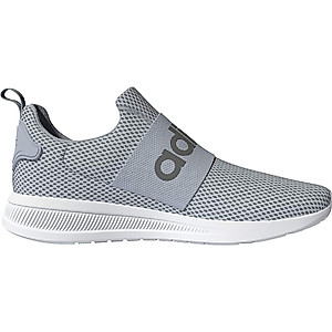 adidas Men's Lite Racer Adapt 4.0 Running Shoes, Halo Silver/Grey/White, 10.5