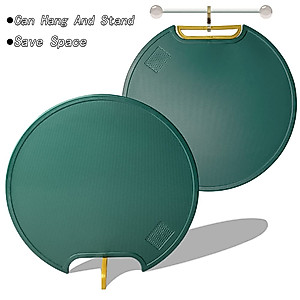 LUREASY Plastic Cutting Board Set of 3, Large Food Chopping Boards, Cutting Boards for kitchen Dishwasher Safe, Chop Meat, Veggies w/Easy Grip Handles