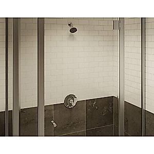 Symmons 5502-1.5-TRM Elm Single Handle 5-Spray Tub and Shower Faucet Trim ,Chrome - 1.5 GPM (Valve Not Included)