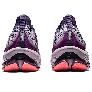 ASICS Women's Gel-Kinsei Blast Running Shoes, 8.5, Dusty Purple/Papaya