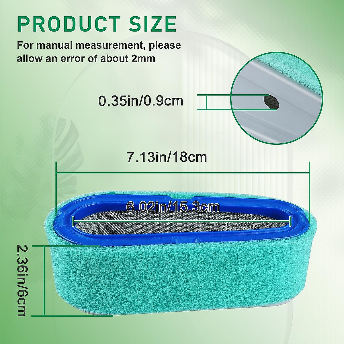 Cyleto 493910 691667 Air Filter & 272477S 272477 Pre Cleaner Filter Replacement for Briggs and Stratton 28B707 4166 5075H 5075 5075K 28A702 28B702 8.5HP 10.5HP 11.5HP Vertical Engines Lawn Mover