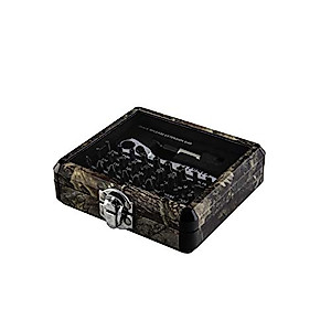 Sunex 38 piece TrueTimber Kanati Mini Ratchet and Bit Set, 1/8-Inch - 1/4-Inch S2 Bits, 5/64-Inch - 1/4-Inch hex bits, 9726KANATI