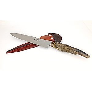 High durability handcrafted gaucho knife with ñandu nail handle, 420 MoV stainless steel made in Tandil Argentina