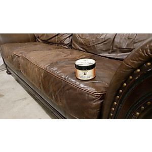 Howard Products Leather Salve - Leather Conditioner for Car Interior, Rejuvenates, Protects, Revives Leather: Couches, Shoes, No Sticky Residue