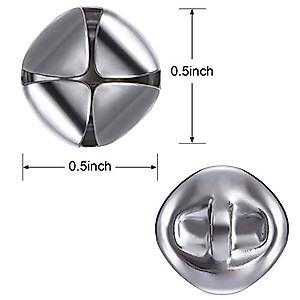 Jingle Bells for Craft, 300 Pieces Bulk DIY Christmas Bells for Decoration, Home Decoration