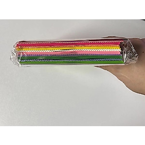 CHEPULA 50 Pack Paper Party Favor Bags,Kids Goodie Bags with 60 PCS Stickers Small Gift Bag for Birthday Party Baby Shower Favor Supplies（Size: 9.4" * 5.1" * 3.15" )