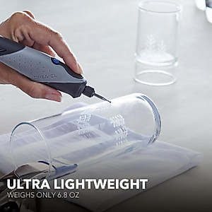 Dremel 2050-15 Stylo+ Versatile Craft Rotary Tool, Wood Carving Detail Tool, Perfect for Glass Etching, Leather Burnishing, Jewelry Making, Polishing, Woodworking and More Craft Projects , Gray