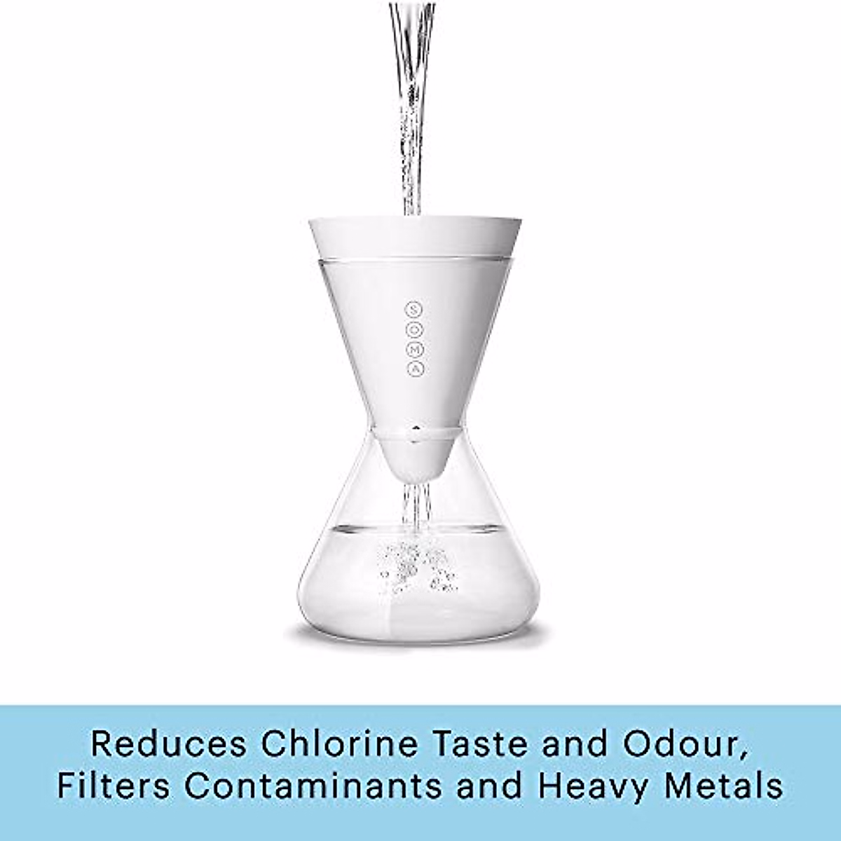 Soma 101-10-01 6-Cup Water Filter Glass Carafe
