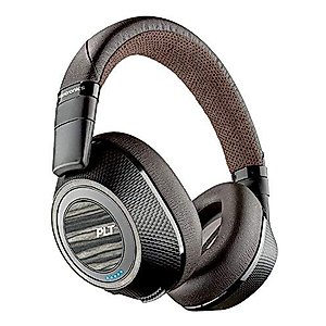 Plantronics Wireless Noise Cancelling Backbeat, Headphones, Black and Tan, Pro 2 (Renewed)