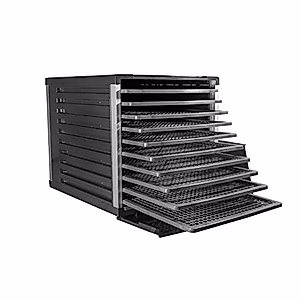 LEM Products 1153 Food Dehydrator (10-Tray), silver