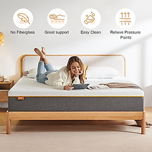 OYT Queen Size Mattress, 12" Inch Gel Memory Foam Queen Bed Mattress in a Box with CertiPUR-US Certified Foam for Sleep Supportive & Pressure Relief,Cloud-Like Experience