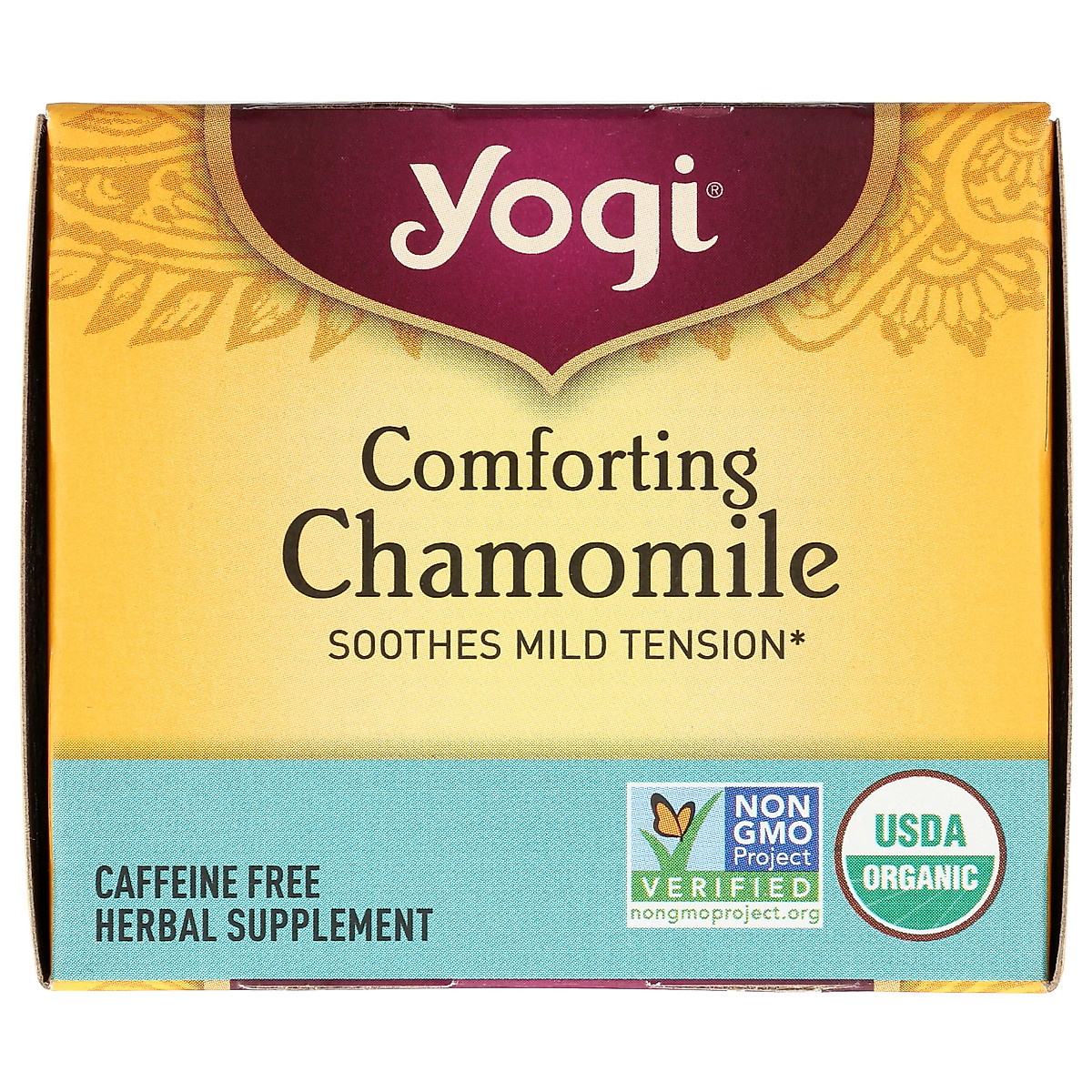 Yogi Tea, Chamomile, 16 Count, Packaging May Vary