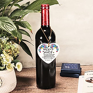 Thank You Gifts,Coworker Leaving Gifts for Women Retirement Gift for Colleague Friends Boss Ceramics Hanging Plaque