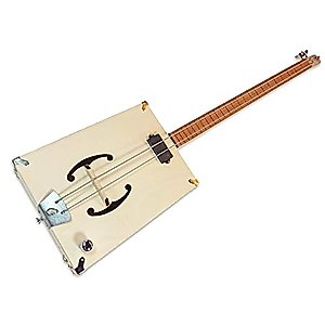 The "G-Bass" 2-string DIY Electric Bass Guitar Kit - Fretless Style