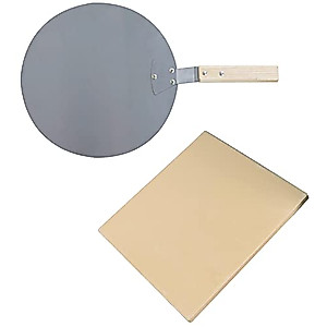 Elevon Pizza Oven Wood Fired Pizza Maker, Portable Stainless Steel, Pizza Grill, Outdoors with Pizza Peel and Pizza Stone