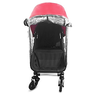 Allbaby Stroller Deluxe Rain Cover, Easy Access, Compatible with Bugaboo Fox/Lynx/Cameleon3