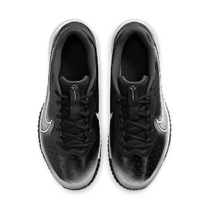 Nike mens Alpha Huarache Varsity 4 Baseball Turf nkDJ6518 Shoes, Black | Gray, 10