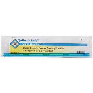 Quilter's Rule Quick Quarter-12 Ruler, 12"