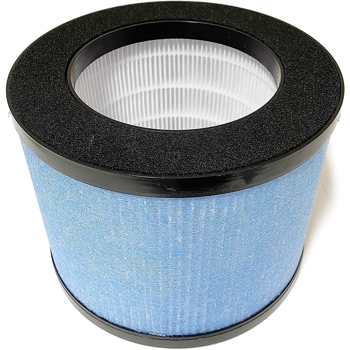 Nispira True HEPA Replacement Filters, Compatible with TOPPIN TPAP002 Air Purifier Comfy Air C1, Compared to Part# TPFF002, 2-Pack