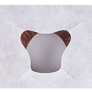 Disposable Cover Liner Protector,Circular Shape Multi-Purpose (Pack of 100) for Yoni seat kit