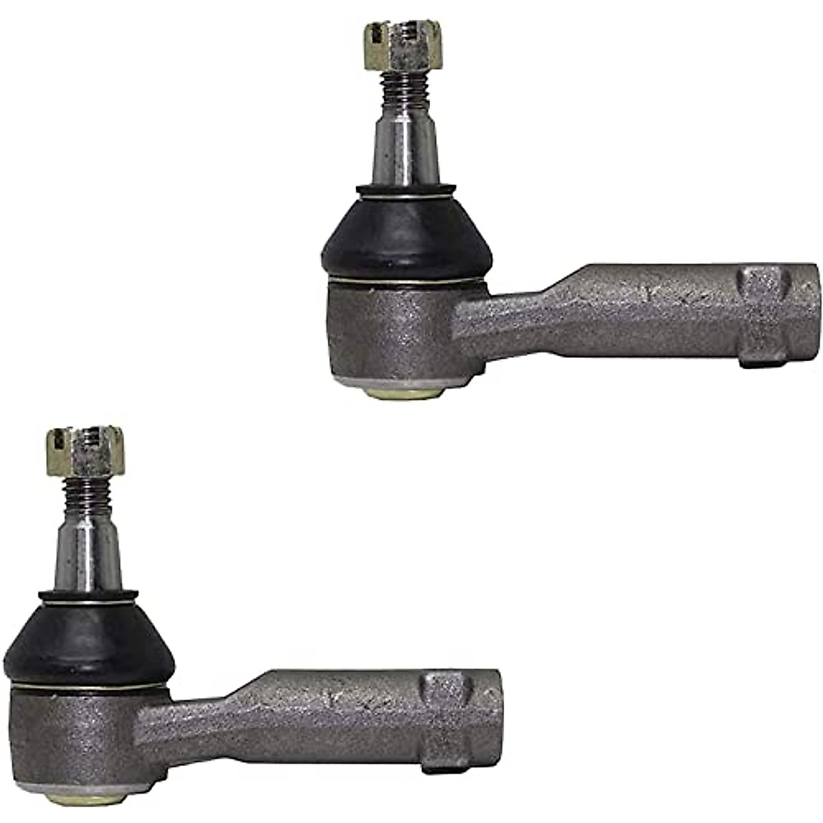 Detroit Axle - 4WD Front Outer Tie Rods for 2004-2008 F-150 Lincoln Mark LT, 4 Inner & Outer Tie Rods, 2 Boots, 2005 2006 2007 Replacement