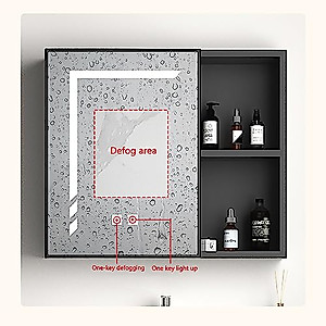 Bathroom Sink Cabinet,Bathroom Vanity with Sink,Modern Undermount Small Single Bathroom Cabinet Set,Bathroom Vanity and Sink Combo,Small Bathroom Vanity Wall Mounted ( Color : Artificial stone , Size