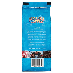 Kauai Hawaiian Ground Coffee, Koloa Estate Medium Roast (10 Ounce) - Gourmet Arabica Coffee From Hawaii's Largest Coffee Grower, Bold, Rich Blend