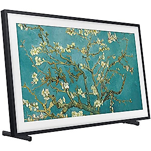 SAMSUNG QN32LS03CBFXZA 32 inch The Frame QLED HDR 4K Smart TV 2023 (Renewed) Bundle with 2 YR CPS Enhanced Protection Pack