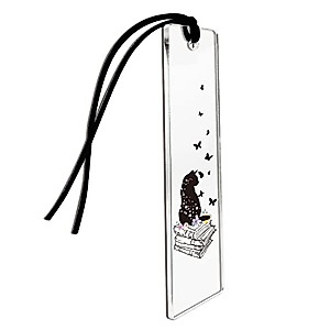 Thank You Gifts - Cat Inspirational Bookmark Gifts, Birthday, Friendship, Cat Love Women Friends, Coworkers, Girls Lovers Daughter Gifts for Her - Inspirational Bookmark