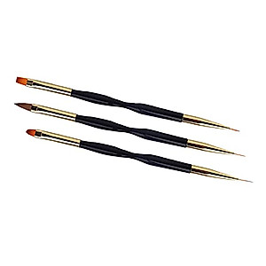 FRCOLOR Pinceles Para Uñas Acrilicas Pinceles Para Acrilico Uñas Manicure Tools Professional Nail Painting Tools Nail Art Tools Manicure Art Brush Nail Art Supplies Gel 6 Pcs