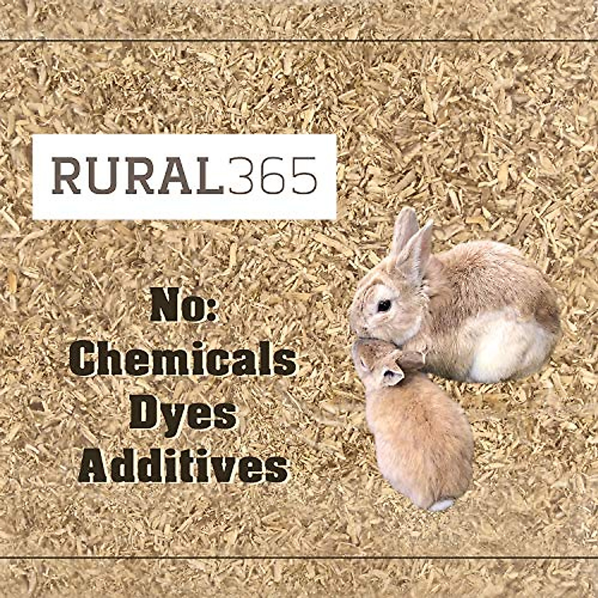 Rural365 Chicken Hemp Bedding - 33lb Industrial Hemp Bale for Small Animal Bedding and Backyard Chicken Coop Supplies