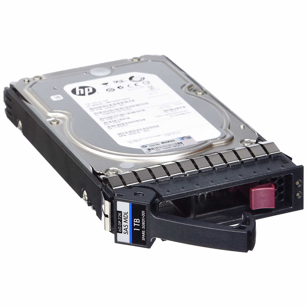 HP 1TB 6G SAS MDL 7.2K LFF 3.5 HDD 507614-B21 (Renewed)