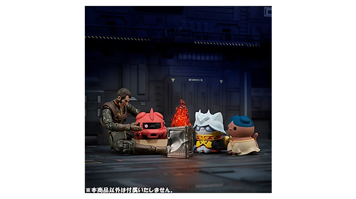 Megahouse Gundam NYANDAM Cat Set with Zeon Characters | Official US Edition