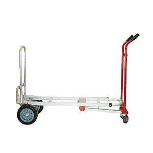 Milwaukee Hand Trucks 60137 4-in-1 Hand Truck with Noseplate Extension