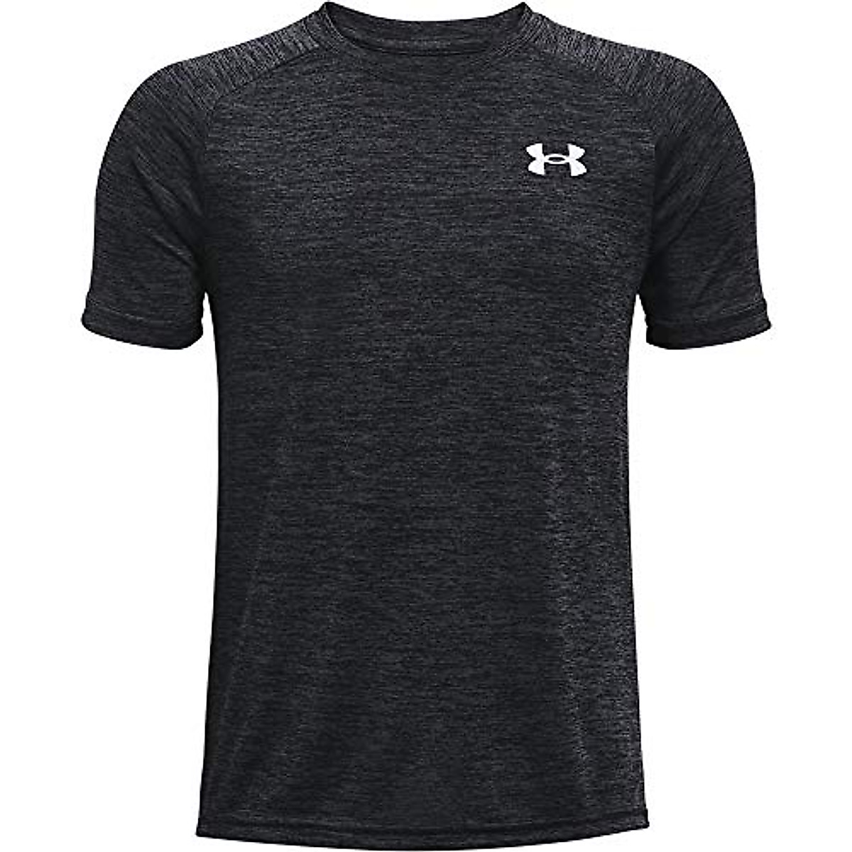 Under Armour Boys Tech 2.0 Short-Sleeve T-Shirt , Black (001)/White , Large