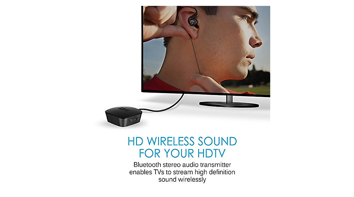 MEE Audio Connect: Wireless TV Audio Adapter with AptX Low Latency